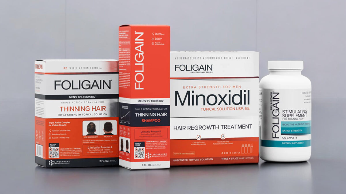 FOLIGAIN® Haar Groei Kits | FOLIGAIN EUROPE